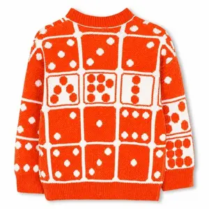Kenzo Dice-pattern Knitted Cardigan