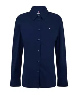 Tommy Hilfiger Cotton Shirt With Spread Collar