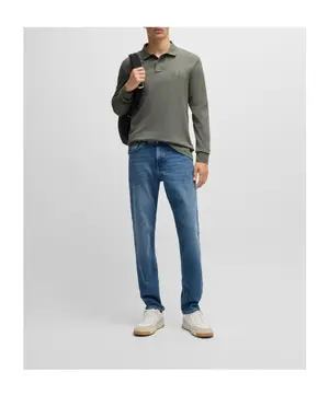 Hugo Boss Collared Longsleeve Polo Shirt