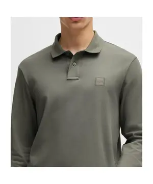 Hugo Boss Collared Longsleeve Polo Shirt