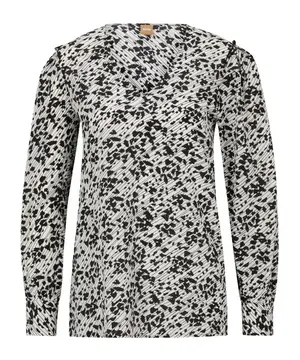 Hugo Boss Practical Longsleeve Top - Black