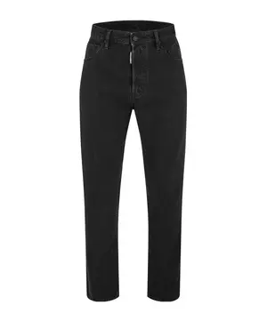 Dsquared2 Buttonzip Waist Denim Jeans - Black