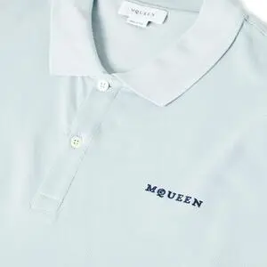 Alexander McQueen Casual Polo Shirt With Embroidered Logo
