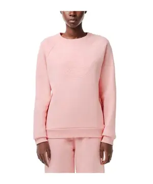 Lacoste Crewneck Sweatshirt With Raglan Sleeves - No