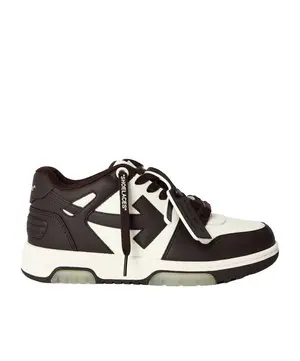 Off-White Color Block Sneakers - Black