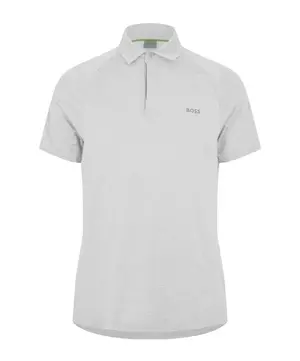 Hugo Boss Shortsleeve Polo Shirt - Grey