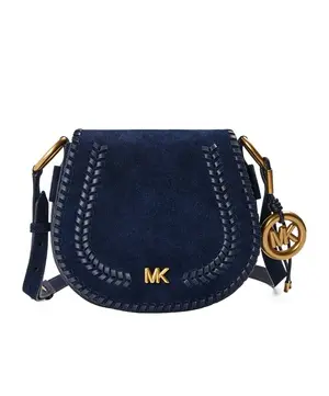 Michael Kors Lightweight Saddle Bag - Black