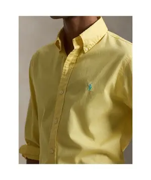 Polo Ralph Lauren Polo Pony Long-sleeved Shirt - Yellow