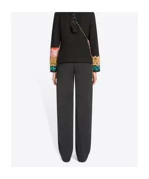 Dries Van Noten Slim Leg Wool Pants