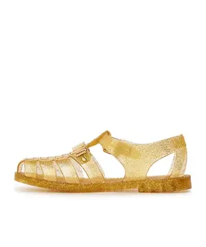 Moschino Shiny Flat Sandals