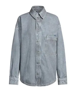 Hugo Boss Toned Verticalstripe Longsleeve Shirt - Blue