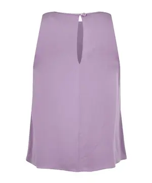 Emporio Armani Sleeveless Top With Draped Hem