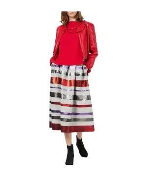 Emporio Armani Neck Threequarter Sleeve Top