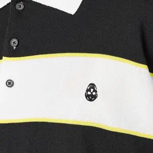 Alexander McQueen Collar Knit Top - Black