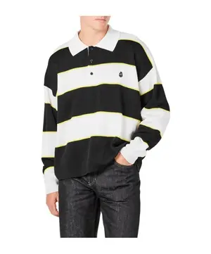 Alexander McQueen Collar Knit Top - Black
