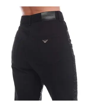 Emporio Armani Sequined Straightleg Trousers