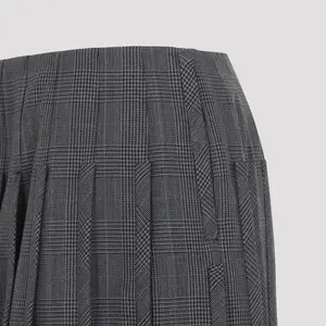 Thom Browne Mini Skirt With Narrow Pleats