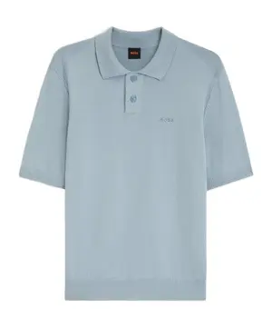 Hugo Boss Shortsleeve Polo Top - Gray