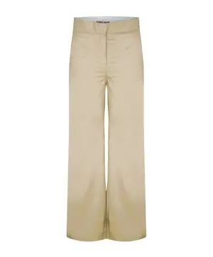 Palm Angels High-waisted Wide-leg Trousers - No