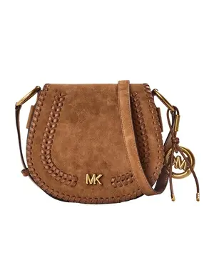Michael Kors Lightweight Saddle Bag - Brown
