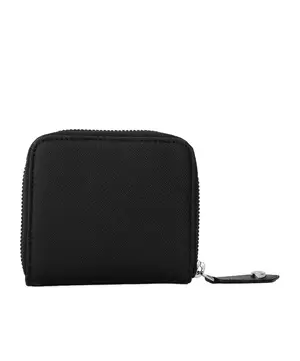 VIVIENNE WESTWOOD Crossgrain Leather Ziparound Short Wallet