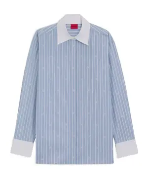 Hugo Boss Simple And Versatile Shirt - Blue