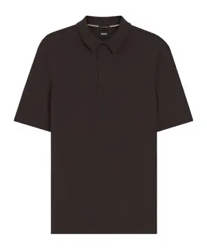 Hugo Boss Shortsleeve Lapel Shirt - Black