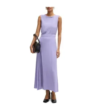 Hugo Boss Sleeveless Pintucked Top