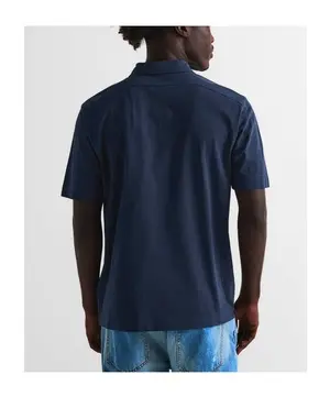 C.P. COMPANY Shortsleeve Zipup Polo Shirt