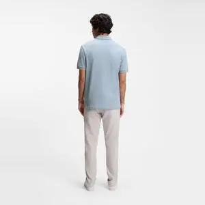Hugo Boss Zipup Lapel Shortsleeve Shirt
