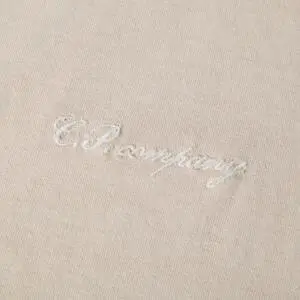 C.P. COMPANY Shortsleeve Zipup Polo Shirt