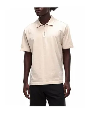 C.P. COMPANY Shortsleeve Zipup Polo Shirt
