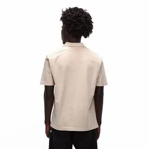 C.P. COMPANY Shortsleeve Zipup Polo Shirt