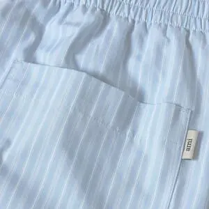 AMI Paris Striped Short Style