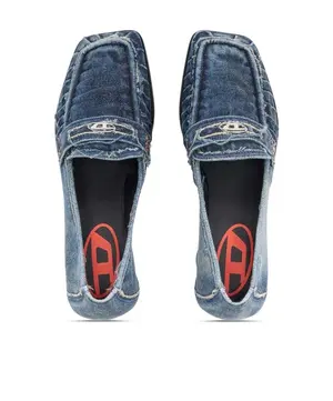 DIESEL® D Amber Moc 30 Loafer Heeled Pumps
