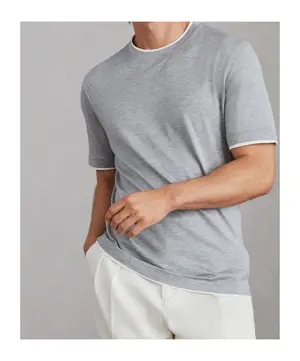 Brunello Cucinelli Lightweight Jersey Crewneck T-shirt