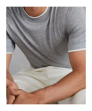 Brunello Cucinelli Lightweight Jersey Crewneck T-shirt