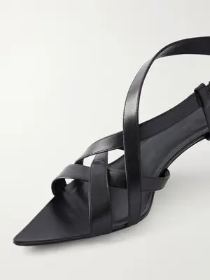 Khaite Sadie 55 Leather Sandals