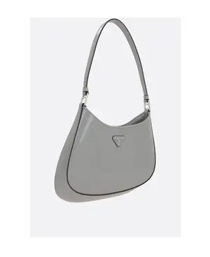 Prada Cleo Brushed Leather Shoulder Bag
