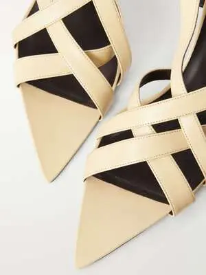 Khaite Sadie 14 Leather Sandals