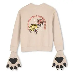 Kenzo Graphic Print Paw Attachment Sweatshirt - No