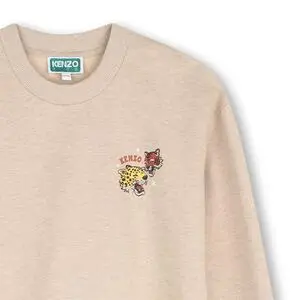 Kenzo Graphic Print Paw Attachment Sweatshirt - No