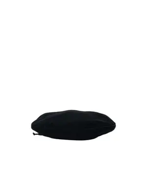 Emporio Armani Velvet Beret - Black