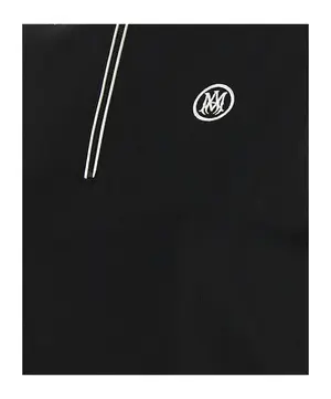 Amiri Cropped Zip Polo Shirt