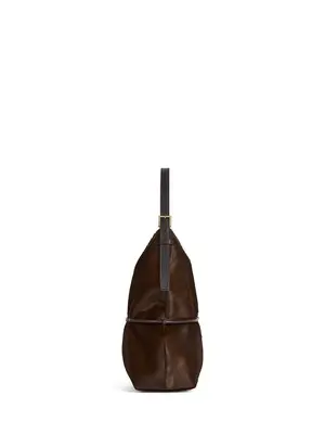 Balmain Sphynx Medium Bag In Pony-effect Leather