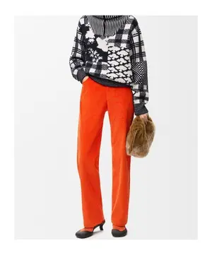 Loewe Trousers In Cotton Corduroy