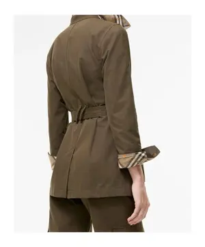 Burberry Gabardine Safari Jacket