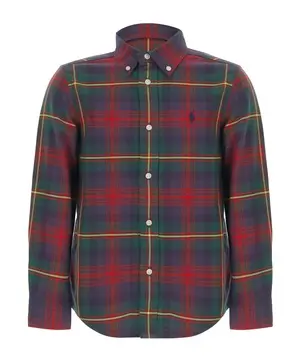 Polo Ralph Lauren Tartan-print Button-down Shirt