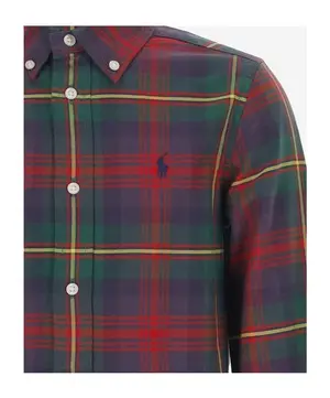 Polo Ralph Lauren Tartan-print Button-down Shirt