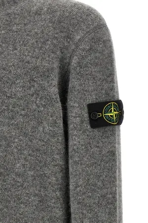 Stone Island Logo-patch Knit Sweater